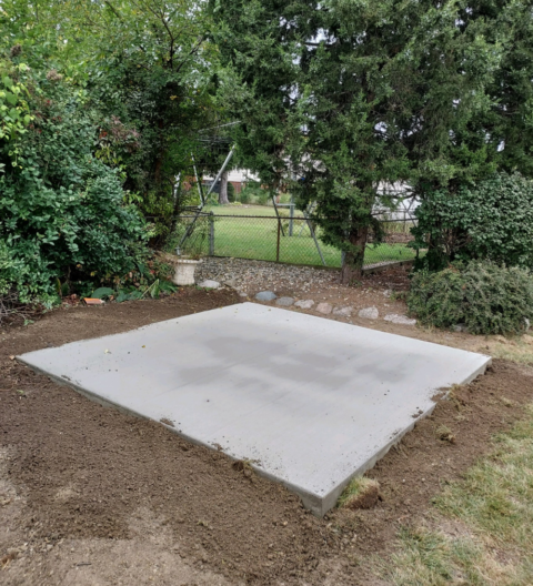 Concrete Shed Pads by US Concrete - Local Concrete Experts